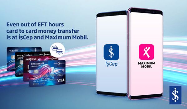 Isbank offers 24/7 card-to-card money transfer through its digital ...