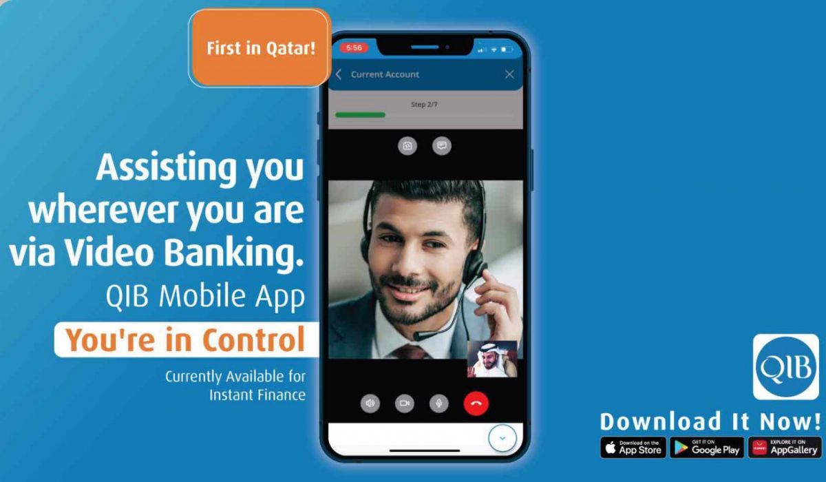 QIB launches video banking via its mobile app - qorusglobal.com