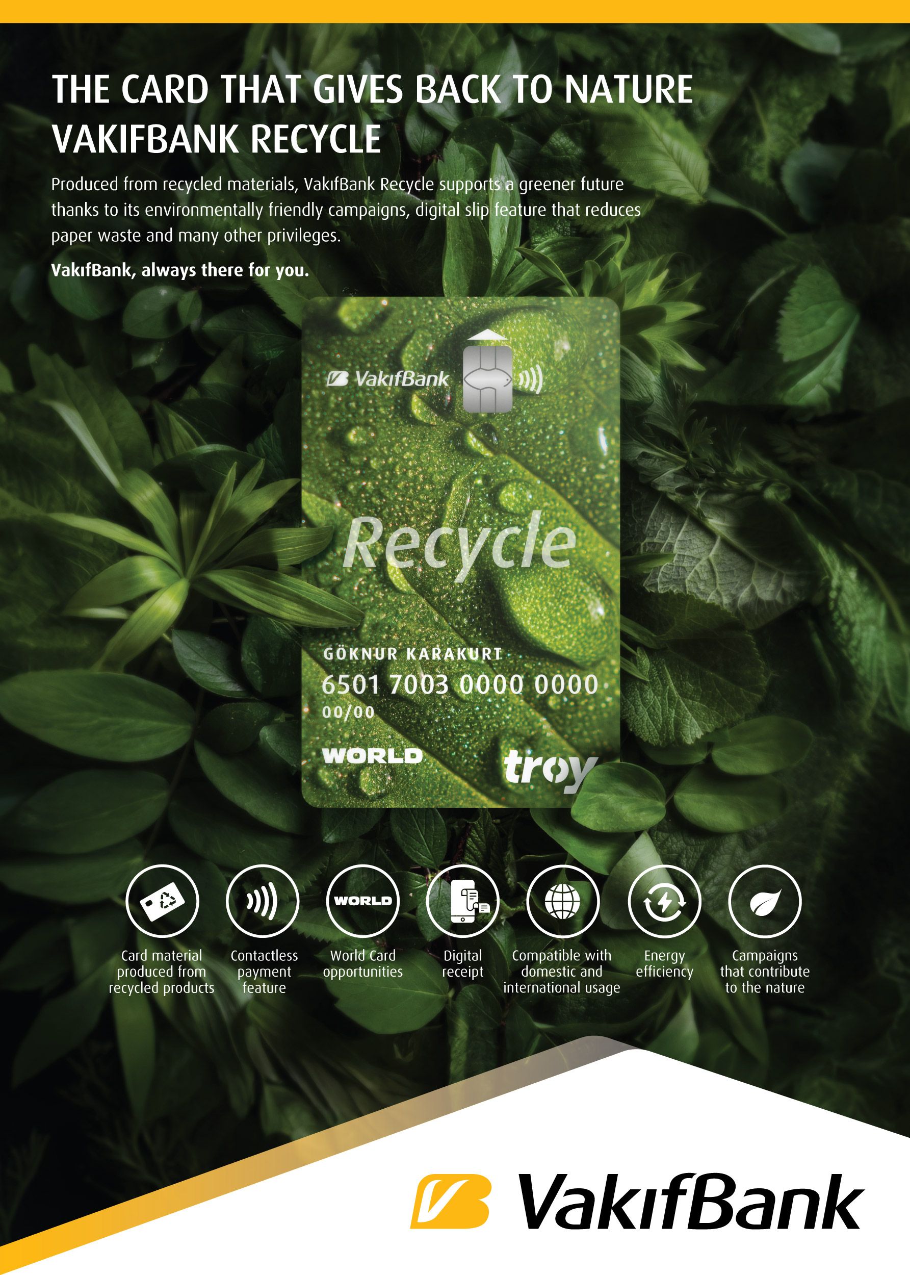VakıfBank Recycle Credit Card - qorusglobal.com